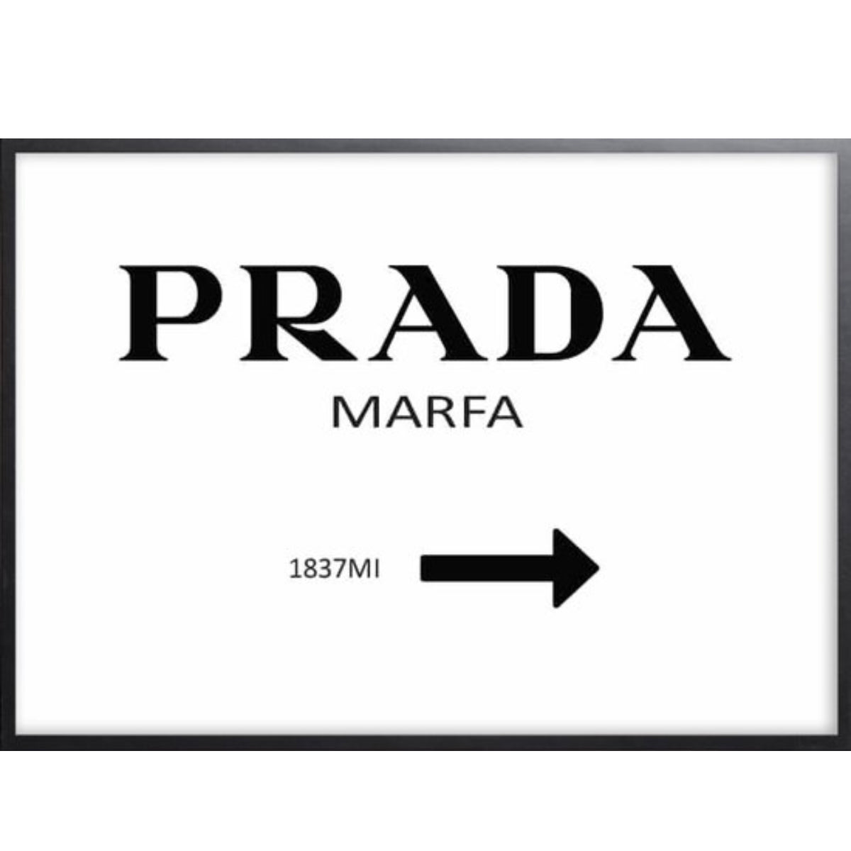Prada Mafia Poster Deluxe – MILLY AND CAR